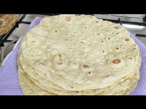 MAYALI İPEK GİBİ SÜTLÜ LAVAŞ TARİFİ❗ Çok Kolay Bir Yöntem‼️ YUMUŞACIK LAVAŞ EKMEK NASIL YAPILIR❓