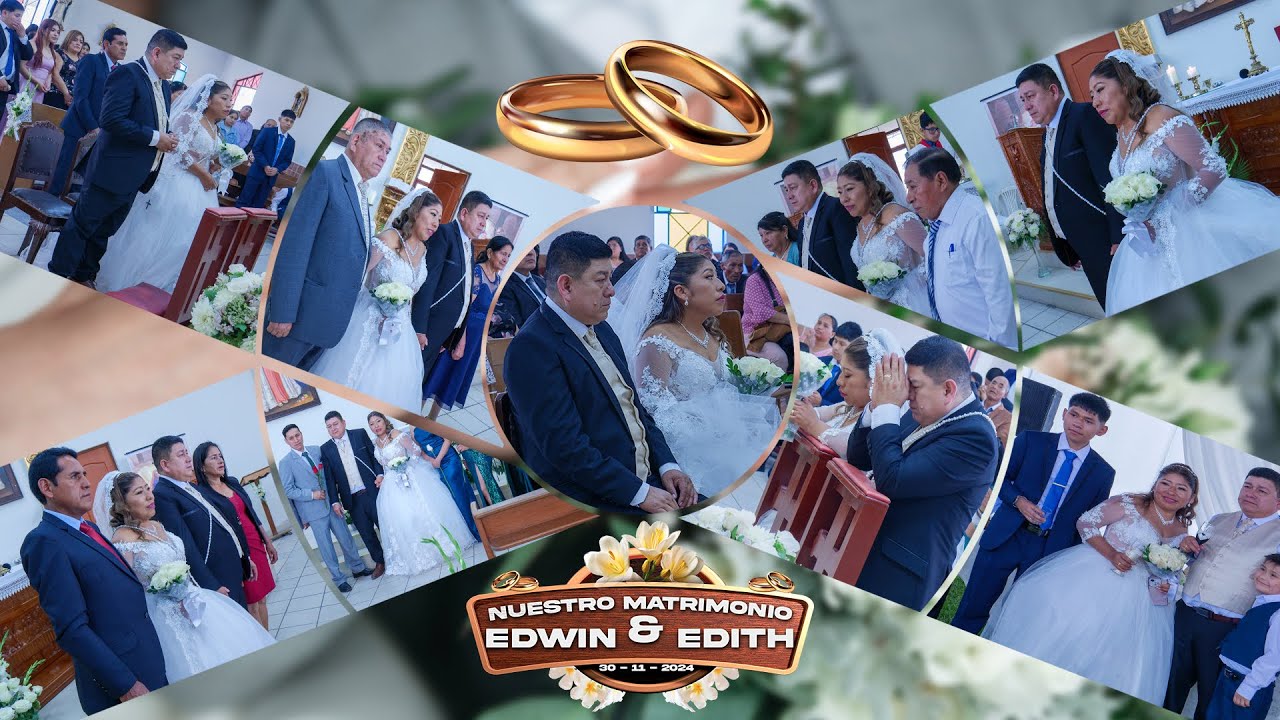 Nuestra Boda Edwin & Edith (Parte 1) - YouTube
