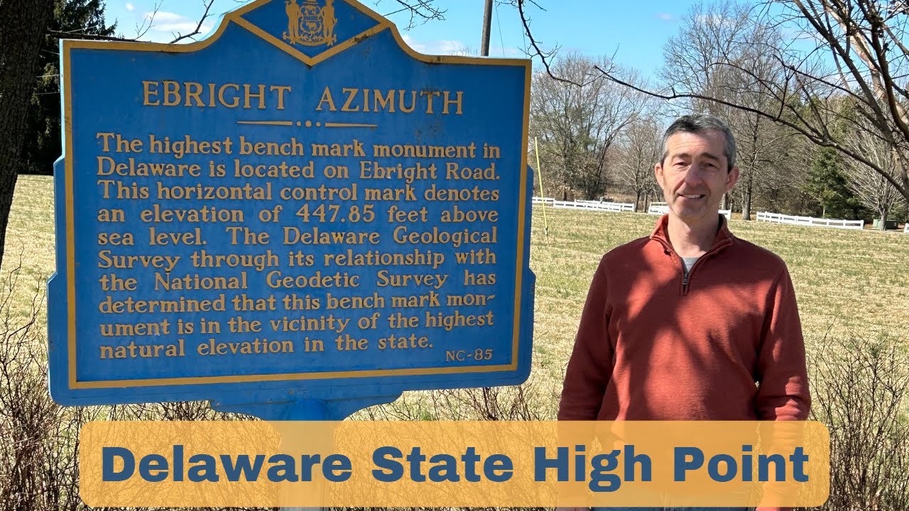 Exploring Delaware’s State High Point, the Ebright Azimuth - YouTube