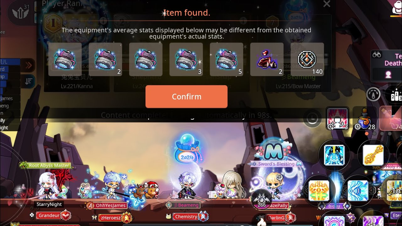 [MAPLESTORY M] A2Z - Bow Master Lotus Multi Mode (First Clear) 5.02. ...