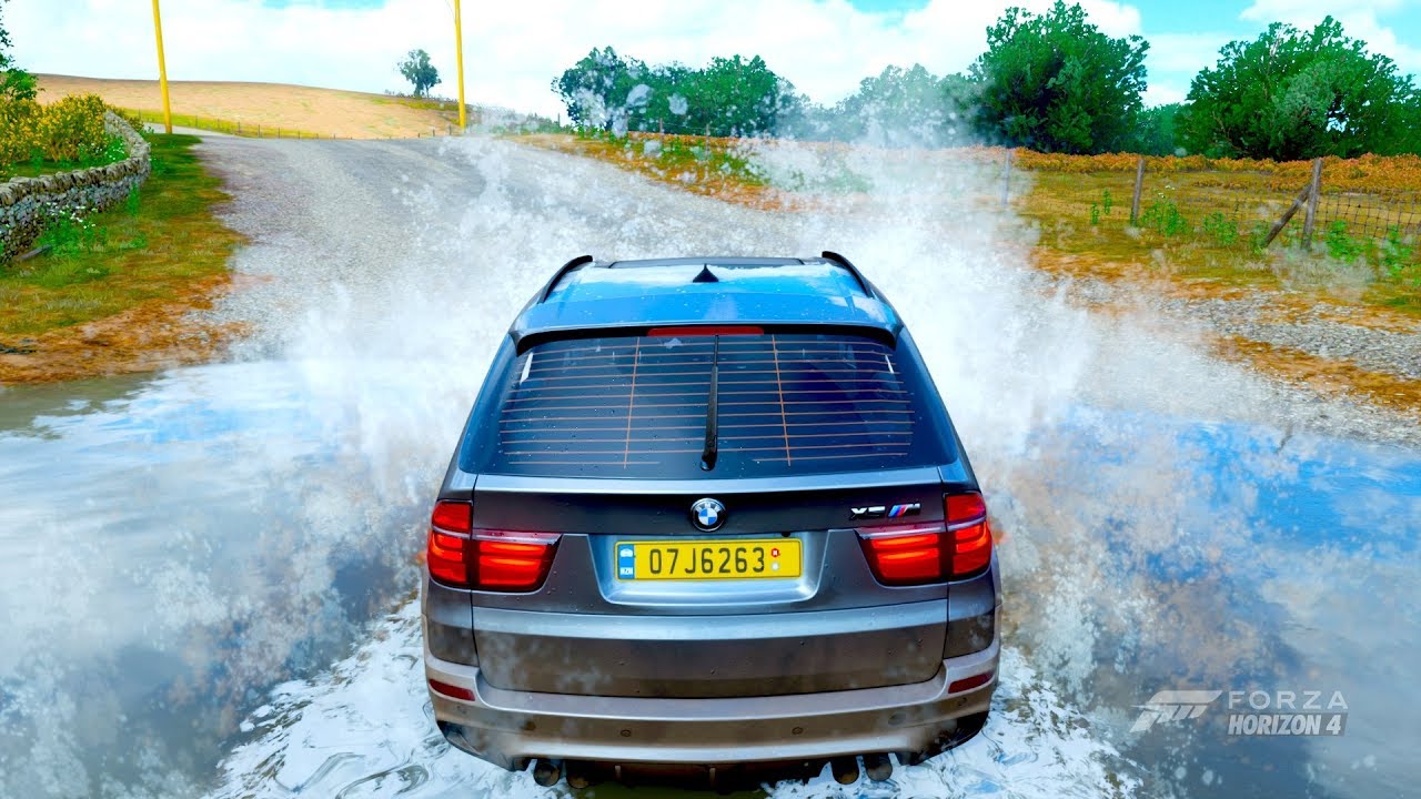 BMW X5M Off road - Forza Horizon 4 [Logitech G29 gameplay] - YouTube