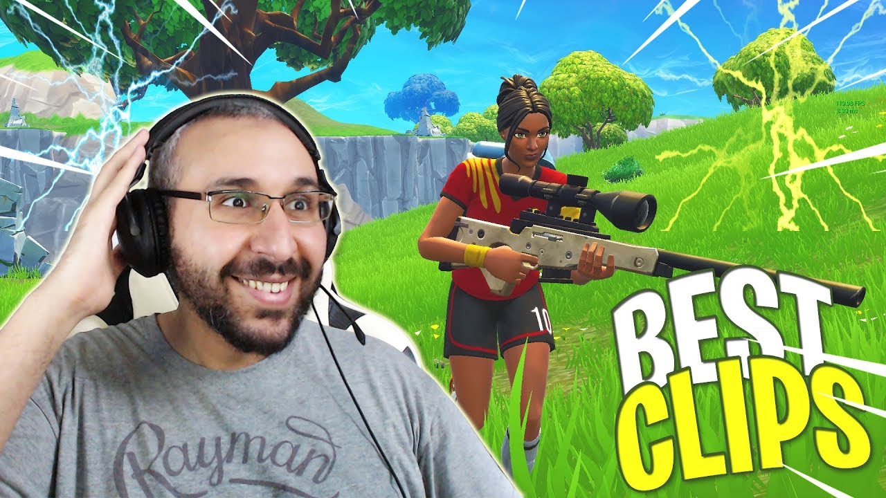 TOP 10 DE MES MEILLEURS CLIPS sur FORTNITE: BATTLE ROYALE ! - YouTube