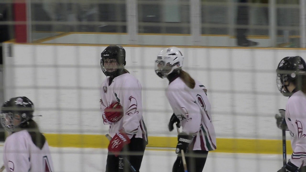 U16A NB vs ON(Host) Eastern Canadian Ringette Championships - YouTube
