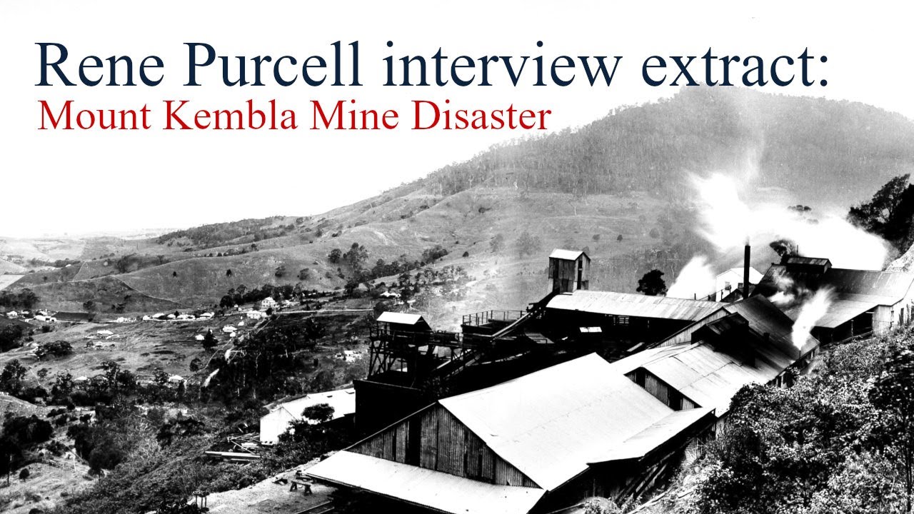 Rene Purcell interview extract : Mount Kembla Disaster - YouTube