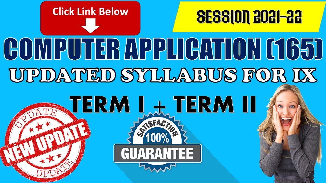 CBSE Class 9 Computer Application Syllabus 2021-22| Download PDF ...