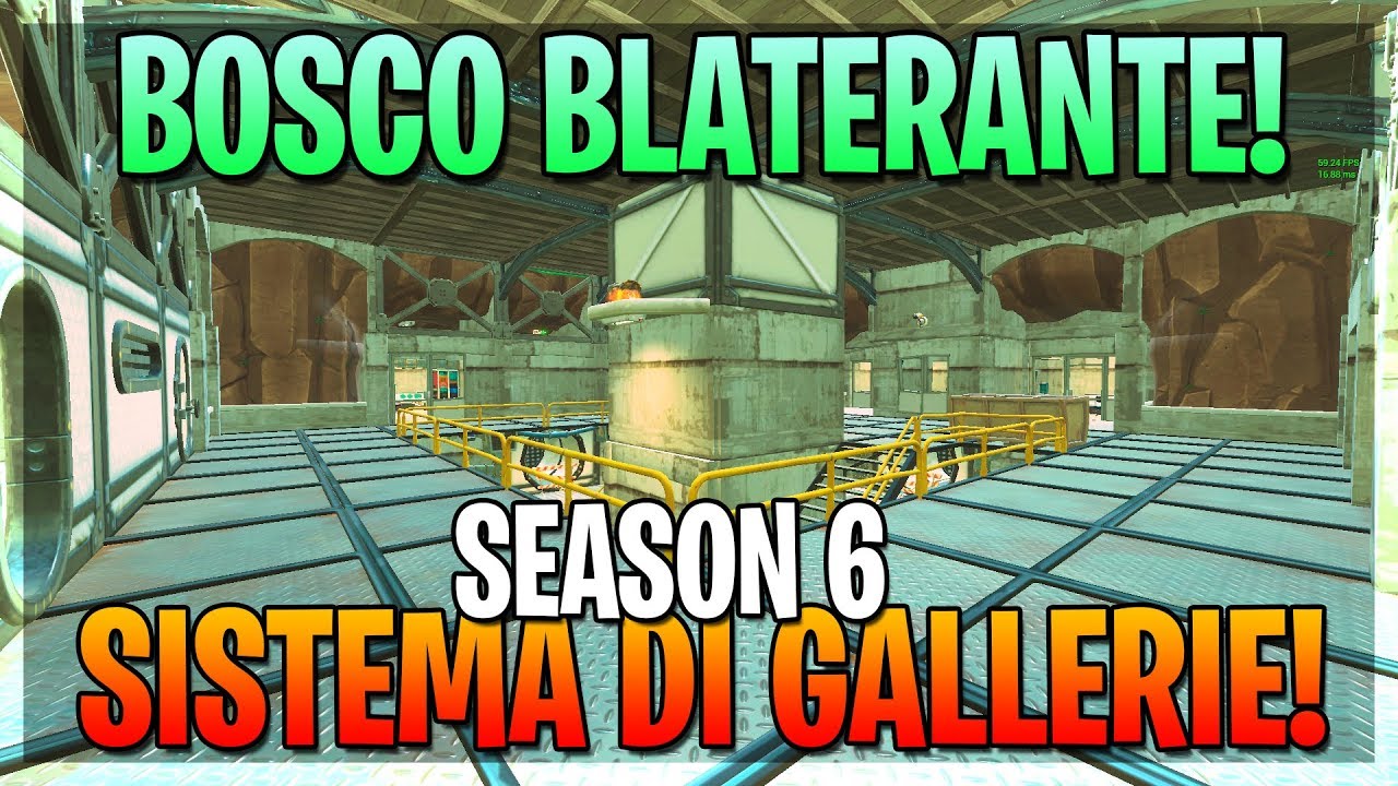 BUNKER/LABORATORIO SEGRETO SOTTO BOSCO BLATERANTE! Fortnite Season 6 - YouTube
