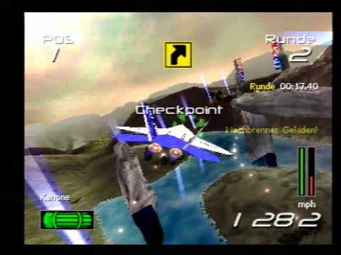 N.GEN Racing (PS1) Gameplay: X-Fighter Championship - YouTube