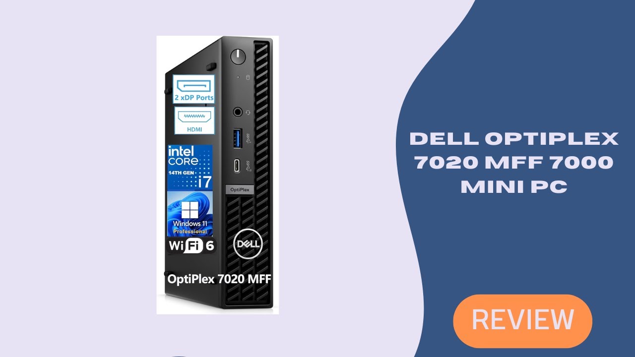 Dell OptiPlex 7020 MFF 7000 Mini PC – 14th Gen 20-Core i7-14700T, 64GB ...