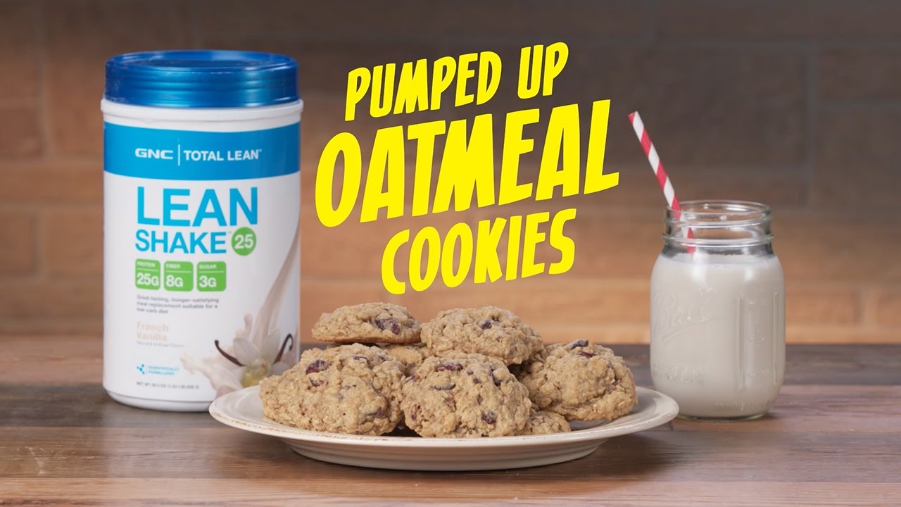 Let's Make Cookies - Pumped Up Protein Oatmeal Cookie Recipe - GNC ...