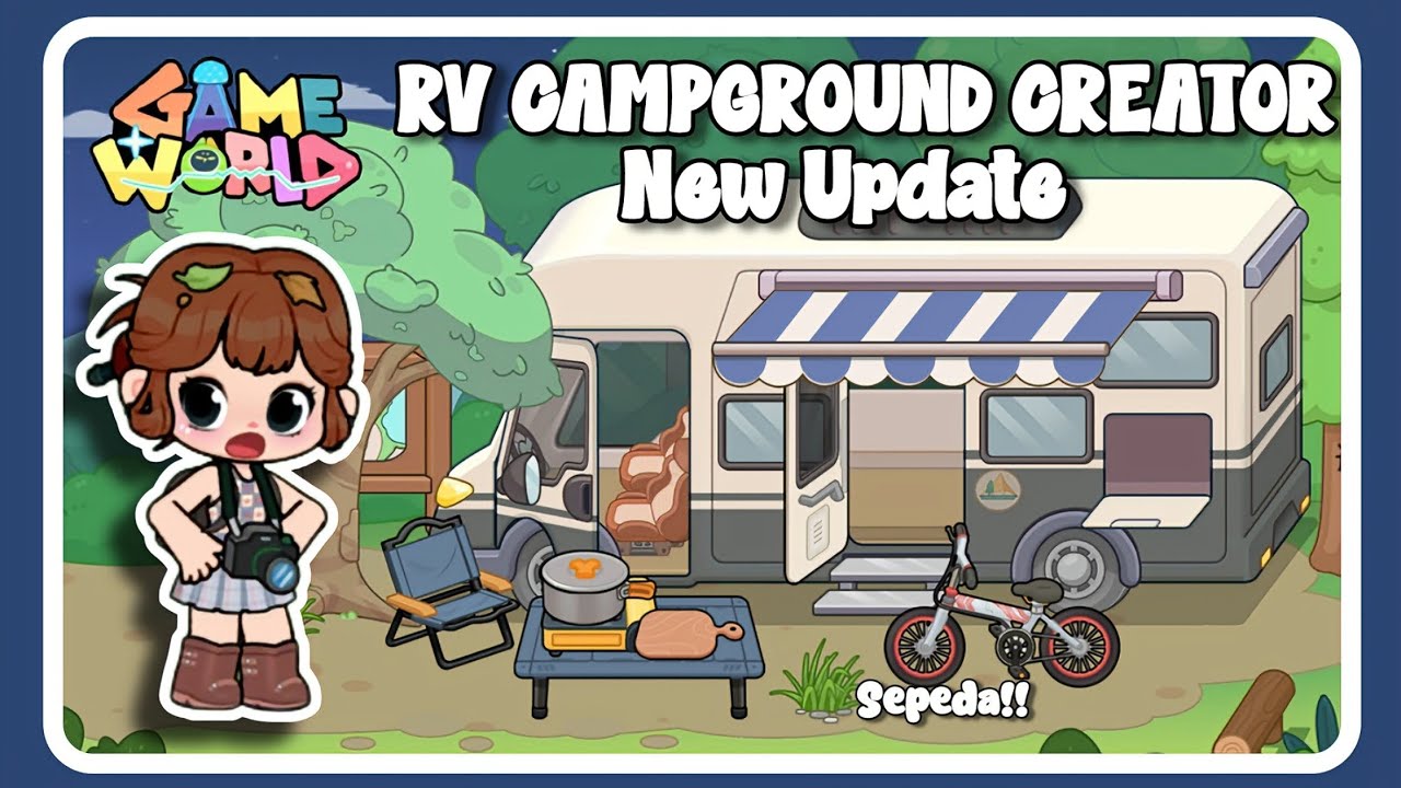 Update! RV Campground Creator | GAME WORLD LIFE STORY BABYBUS - YouTube