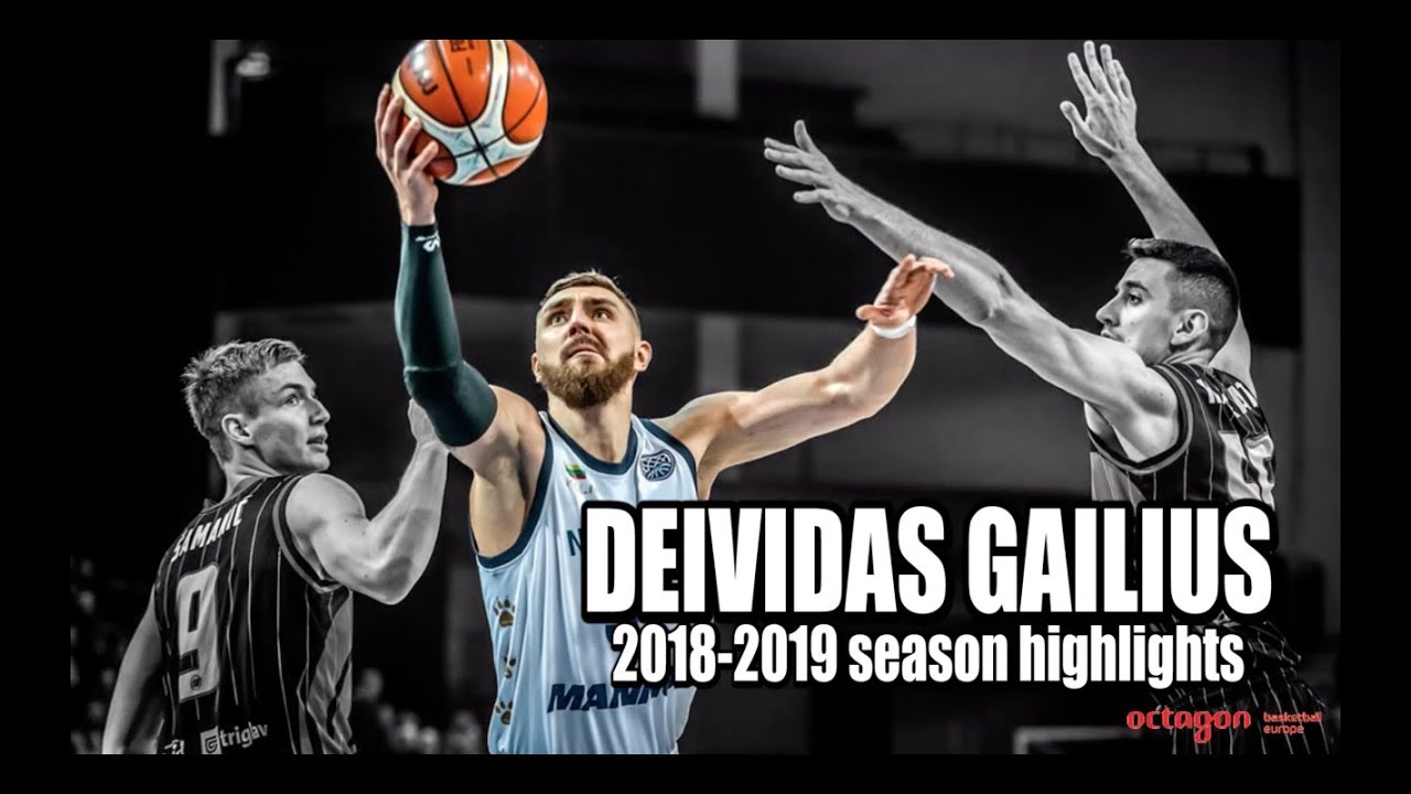 Deividas Gailius 2018-2019 season highlights - YouTube