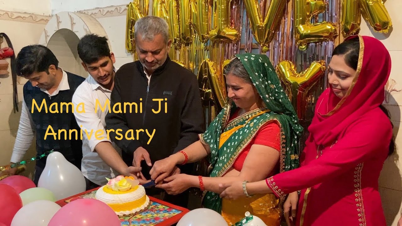 Mama Mami Ji Anniversary | 15th Vlog | Vlogger Vats - YouTube
