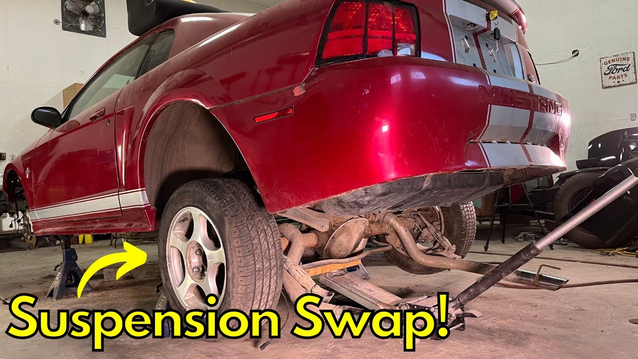 Our Ford Mustang Gets Upgraded Rear Suspension! | Part 7 - YouTube