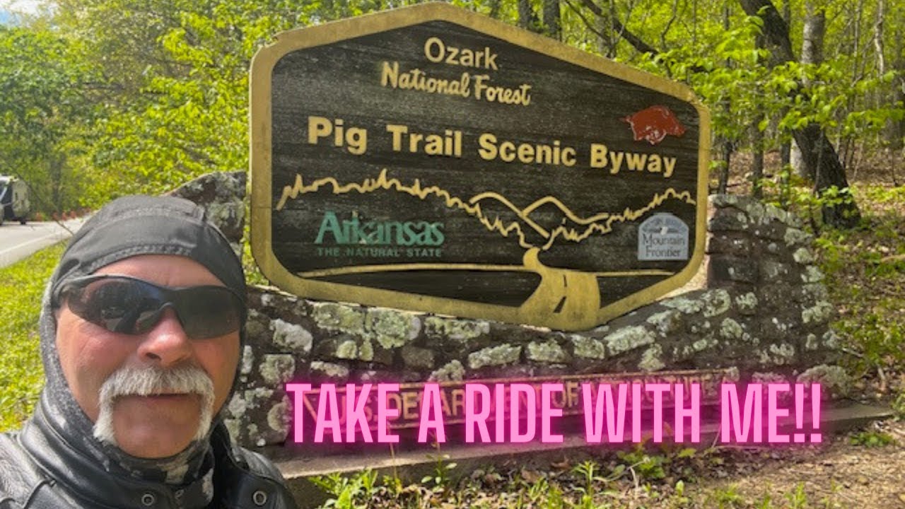 Take a moto ride down the Pig Trail ! /Arkansas Hwy 23 south /pig trail ...
