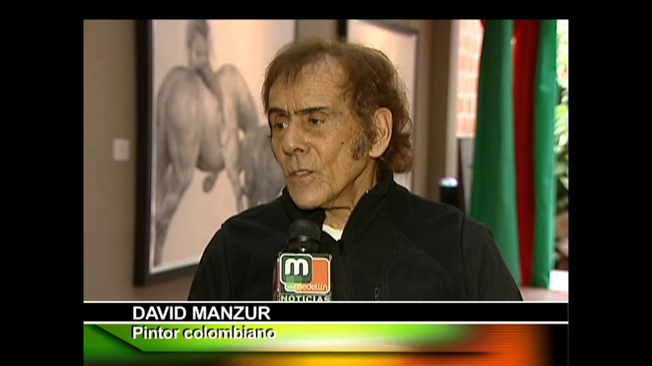 "Punto de Partida", la nueva exposición del pintor David Manzur - YouTube
