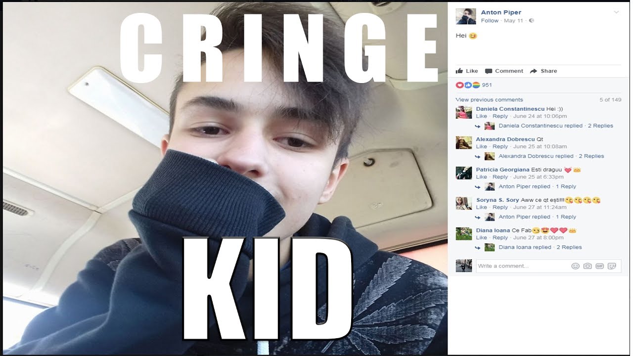 Alt copil cringe de pe Facebook - YouTube