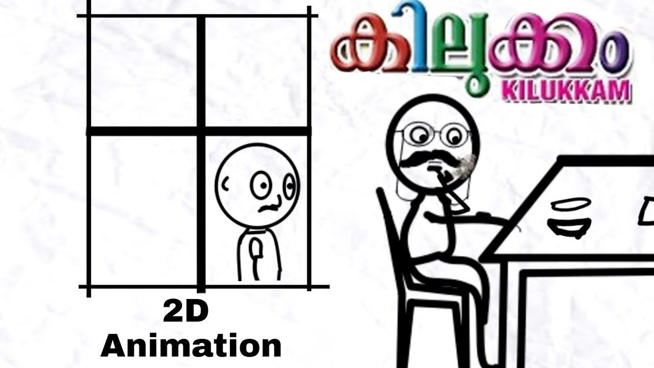 Kilukkam Movie Animation Comedy|2d Animation|PS Art Master - YouTube