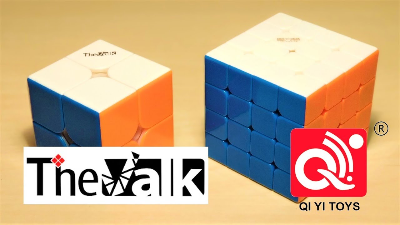 CUBAZOS de VELOCIDAD de QIYI | VALK 2x2 y WUQUE 4x4 | Unboxing #12 ...