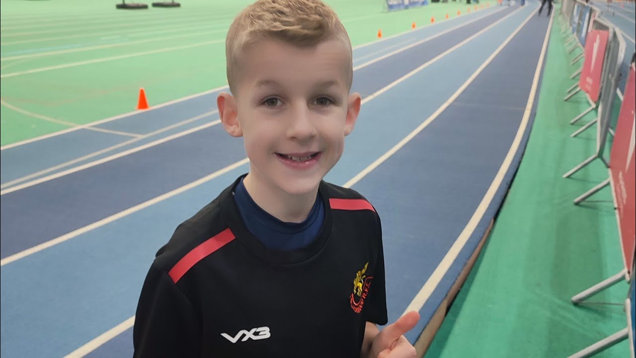 Cardiff Archers AC Indoor Athletics Open Meeting 20/11/22 Jayden Jones ...