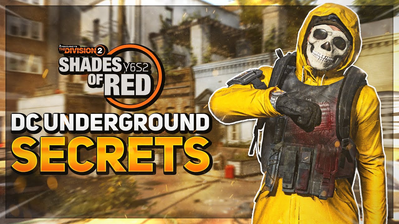 The Division 2: DC UNDERGROUND SECRETS in 2025 with Hidden Bosses, GOD ...