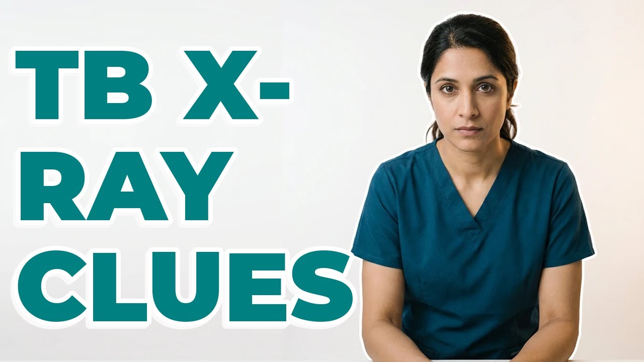 What Do Doctors Look For on a TB Chest X-Ray? - YouTube