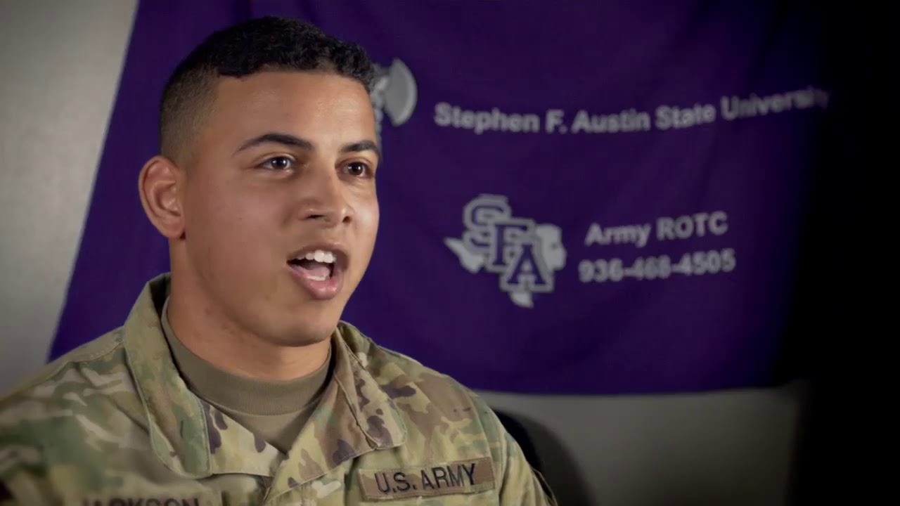 SFA Army ROTC Leadership and Scholarship - YouTube