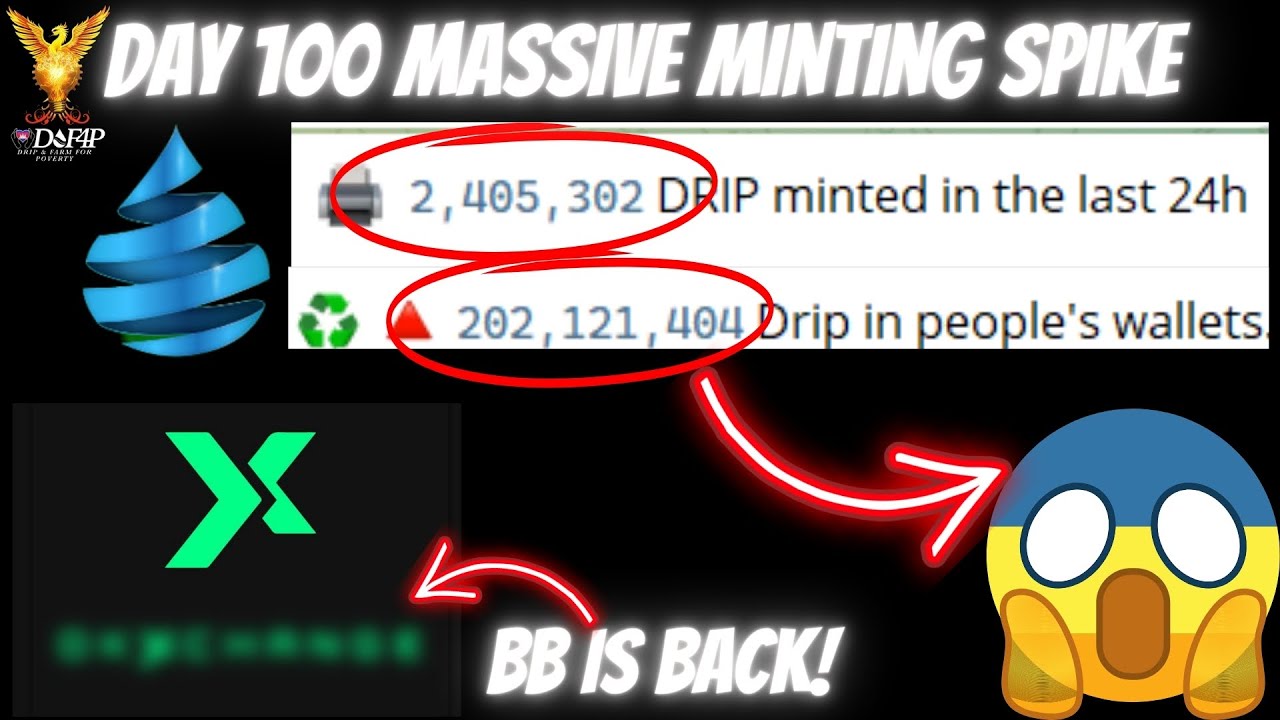 Drip Network Record High inflation on day 100 and BB is Back - YouTube