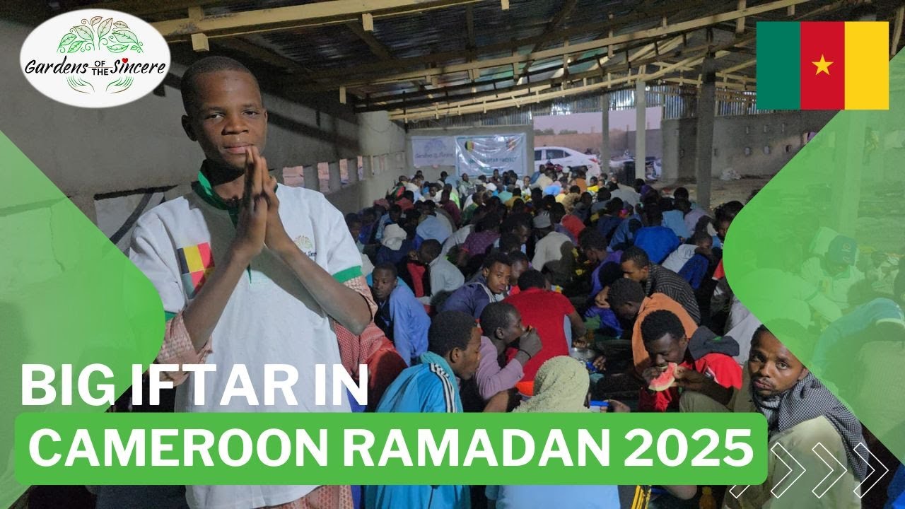 Big Iftar in Cameroon Ramadan 2025 - YouTube