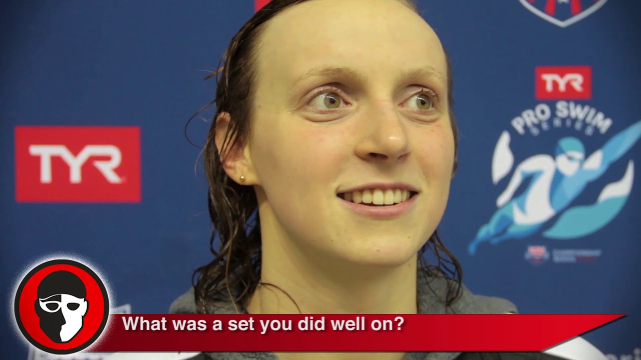 Katie Ledecky Describes One of her Best Sets From Altitude Training ...