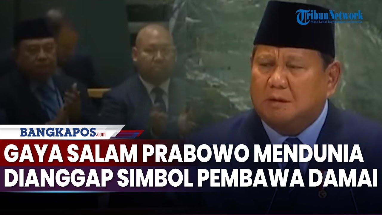 Gaya Salam Mendunia dan Dipuji di Mana-mana, Prabowo Dianggap Jadi ...
