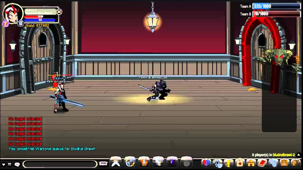 AQW DragonLord Bludrut Brawl - YouTube