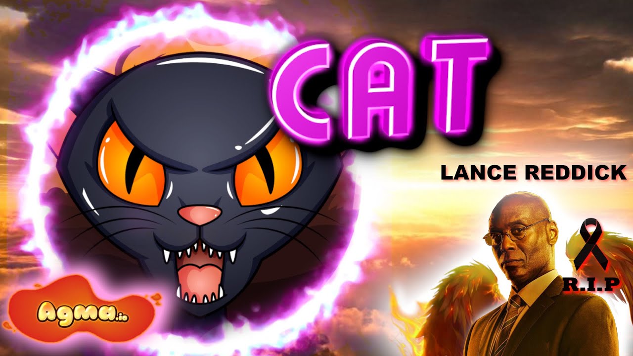 Agma.io Selffeed RIP 𓆩♱𓆪 Lance Reddick // 🐱 CAT Split - YouTube