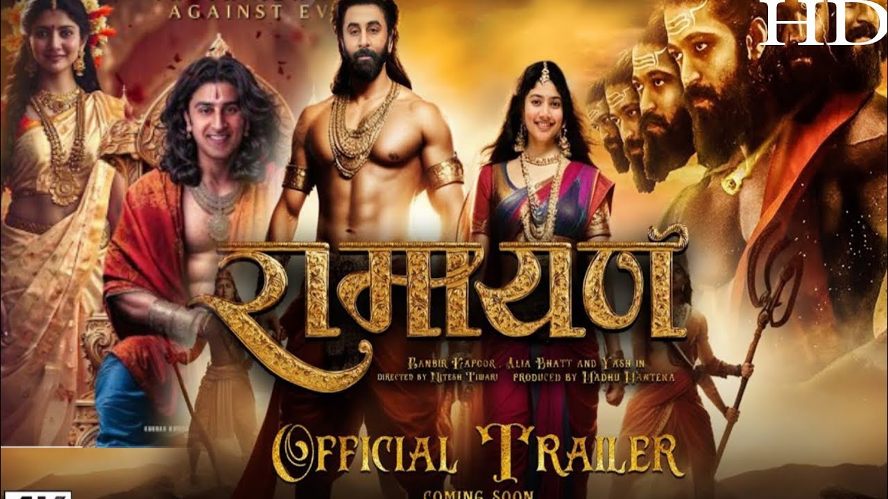 Ramayana _ Part 1 : (Hindi-Trailer) | Rocking Star Yash as RAVAN ...