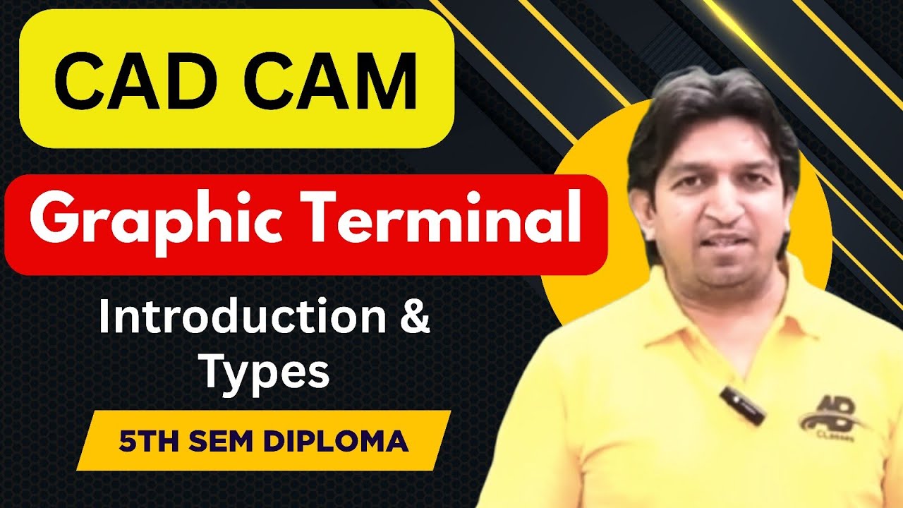 What is graphic terminal in cad cam | graphic terminal explain in hindi ...