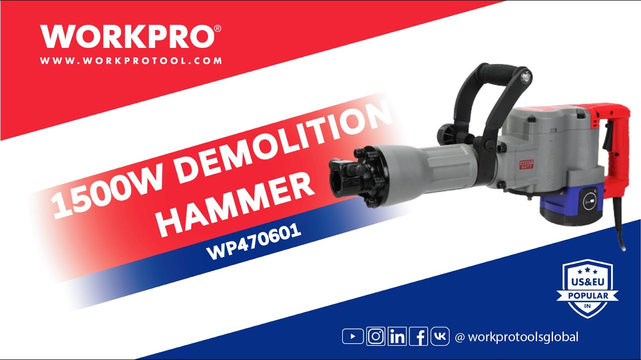 Watch the power and precision with the WORKPRO 1500W Professional ...