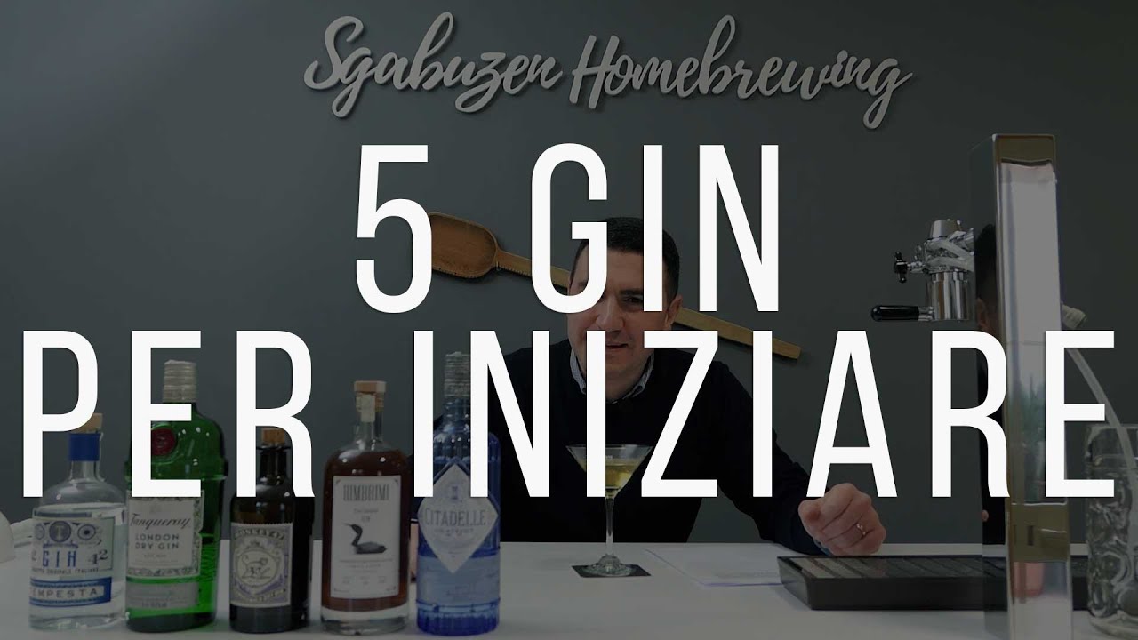 Vi consiglio 5 GIN per iniziare! - YouTube