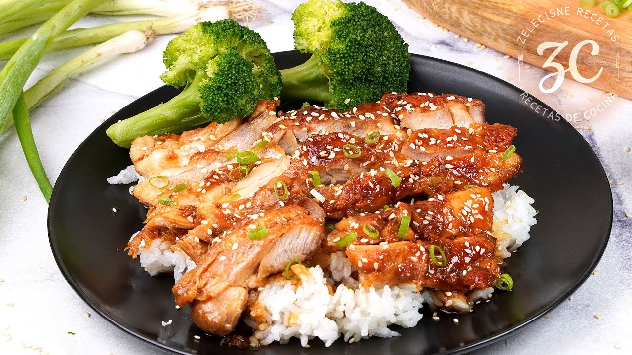 Pollo Teriyaki | Un delicioso platillo japonés preparado en casa 😁 ...