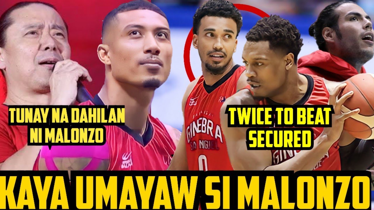 PBA LIVE : GINEBRA JAMIE MALONZO KAYA PALA UMAYAW SA DUNK CONTEST ...