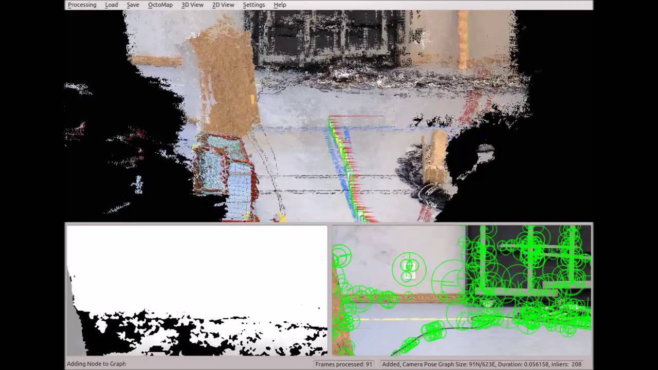 RGB-D SLAM using stereo cameras - YouTube