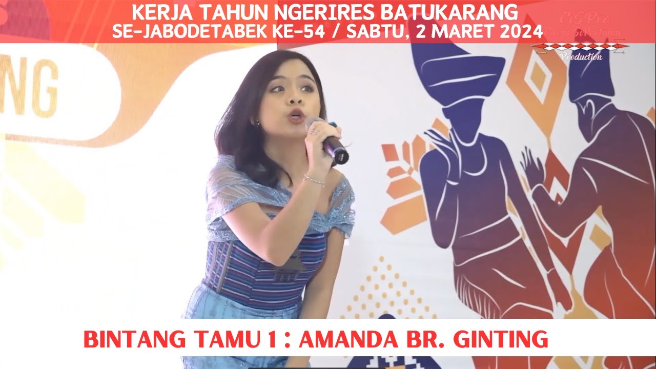 Amanda Br. Ginting - Kacang Koro - BINTANG TAMU 1 - Kerja Tahun ...