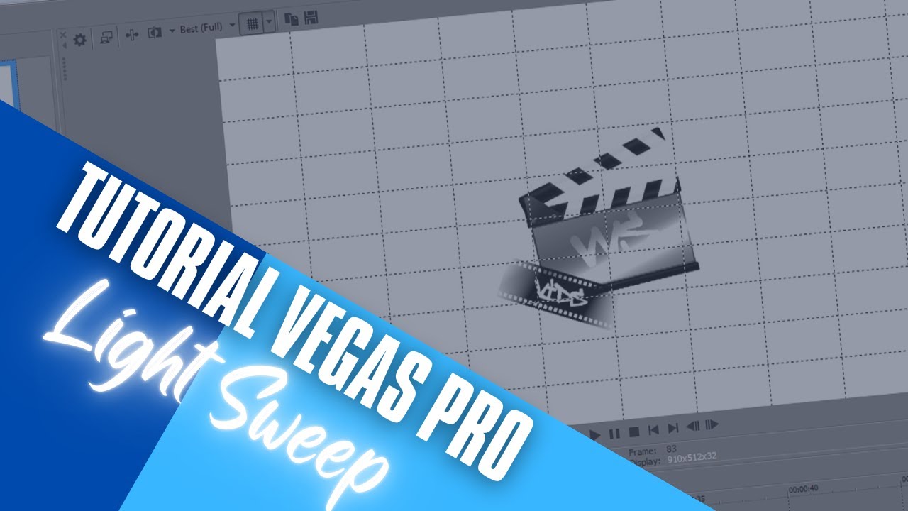 TUTORIAL VEGAS PRO - EFEITO LIGHT SWEEP - YouTube