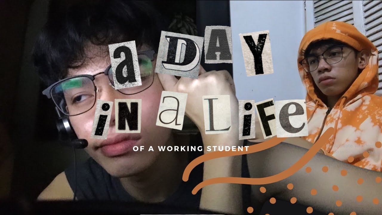 life of a working student | call center & dlsu - YouTube