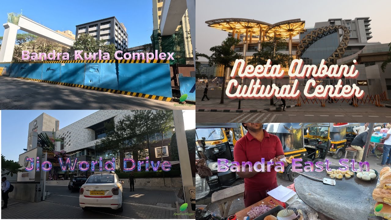 INDIA TOUR PART 11 | BANDRA KURLA COMPLEX | NEETA AMBANI CULTURAL ...