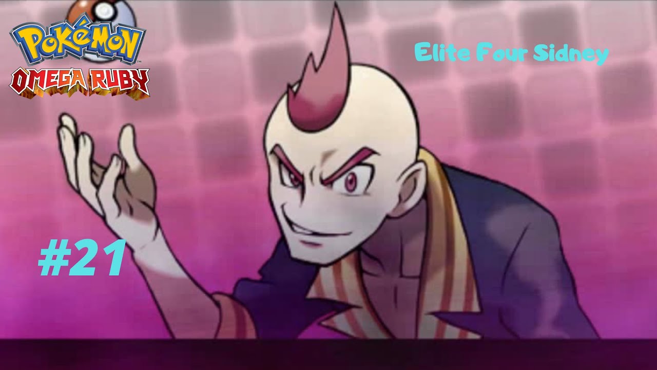 Pokemon Omega Ruby Walkthrough(PC): Elite Four Sidney - Episode 21 ...