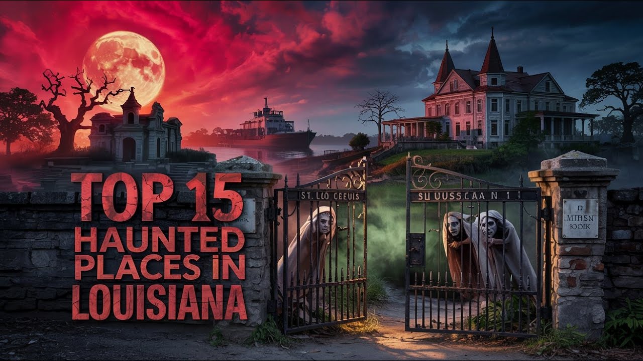 Top 15 Haunted Places in Louisiana | Real Paranormal Evidence Still ...