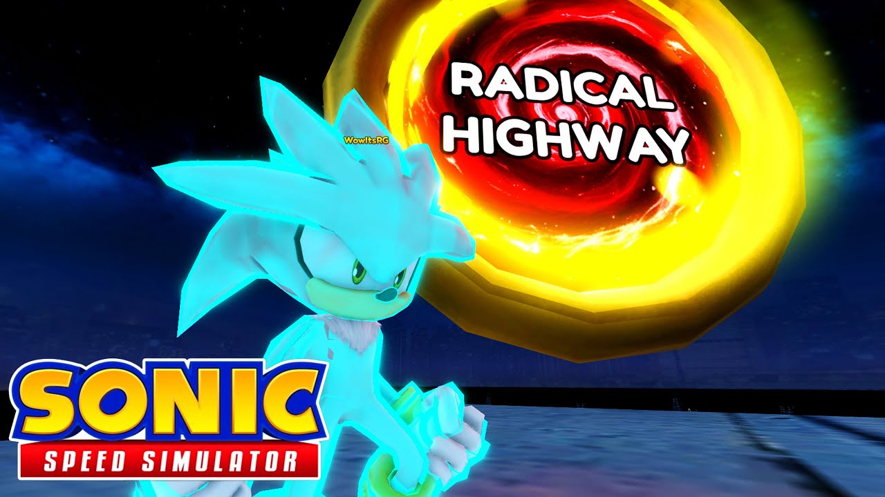NEW Radical Highway Secret World in Sonic Speed Simulator - YouTube