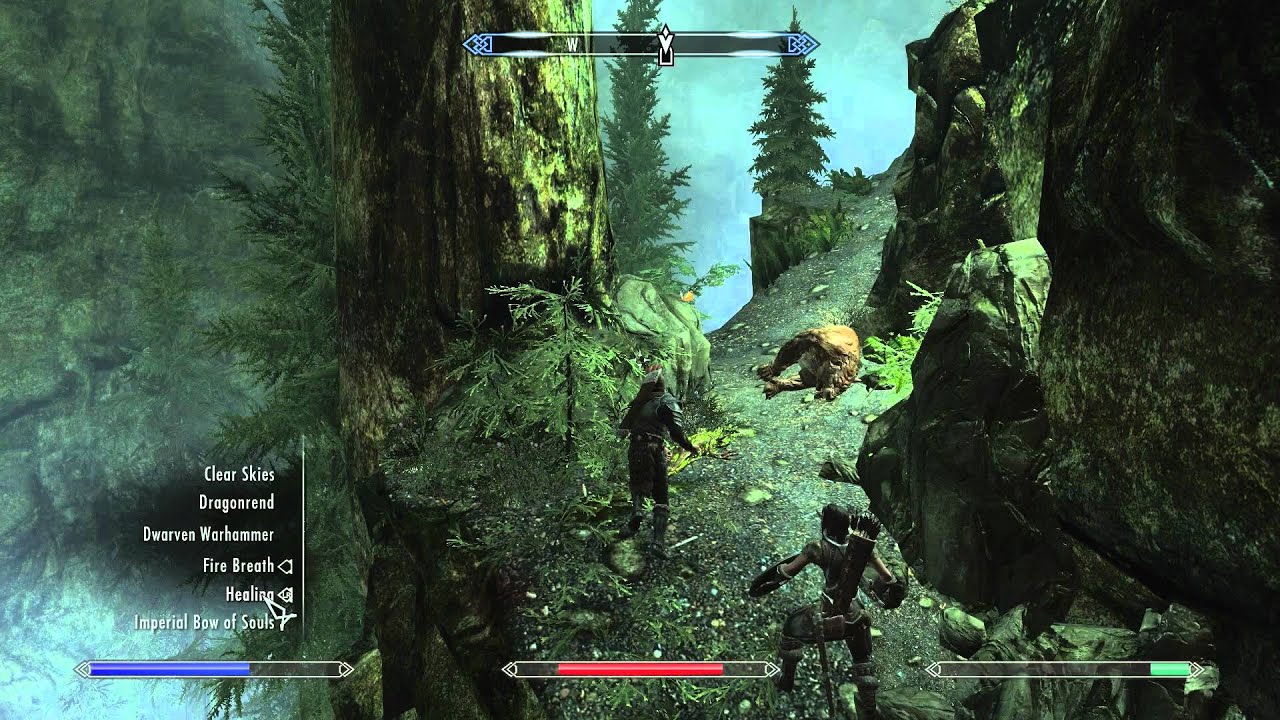 SKYRIM How To ShadowGreen Cavern Commentary + Tutorial - YouTube