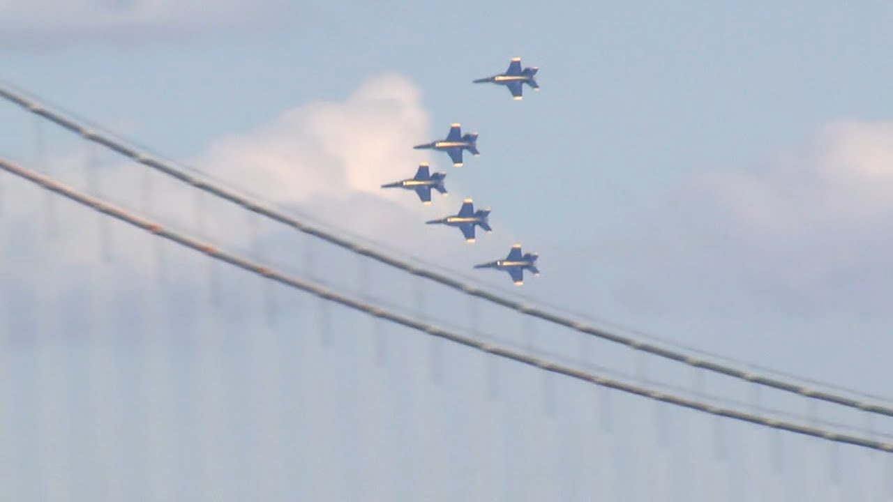 Recap: Blue Angels soar over San Francisco Bay! - YouTube
