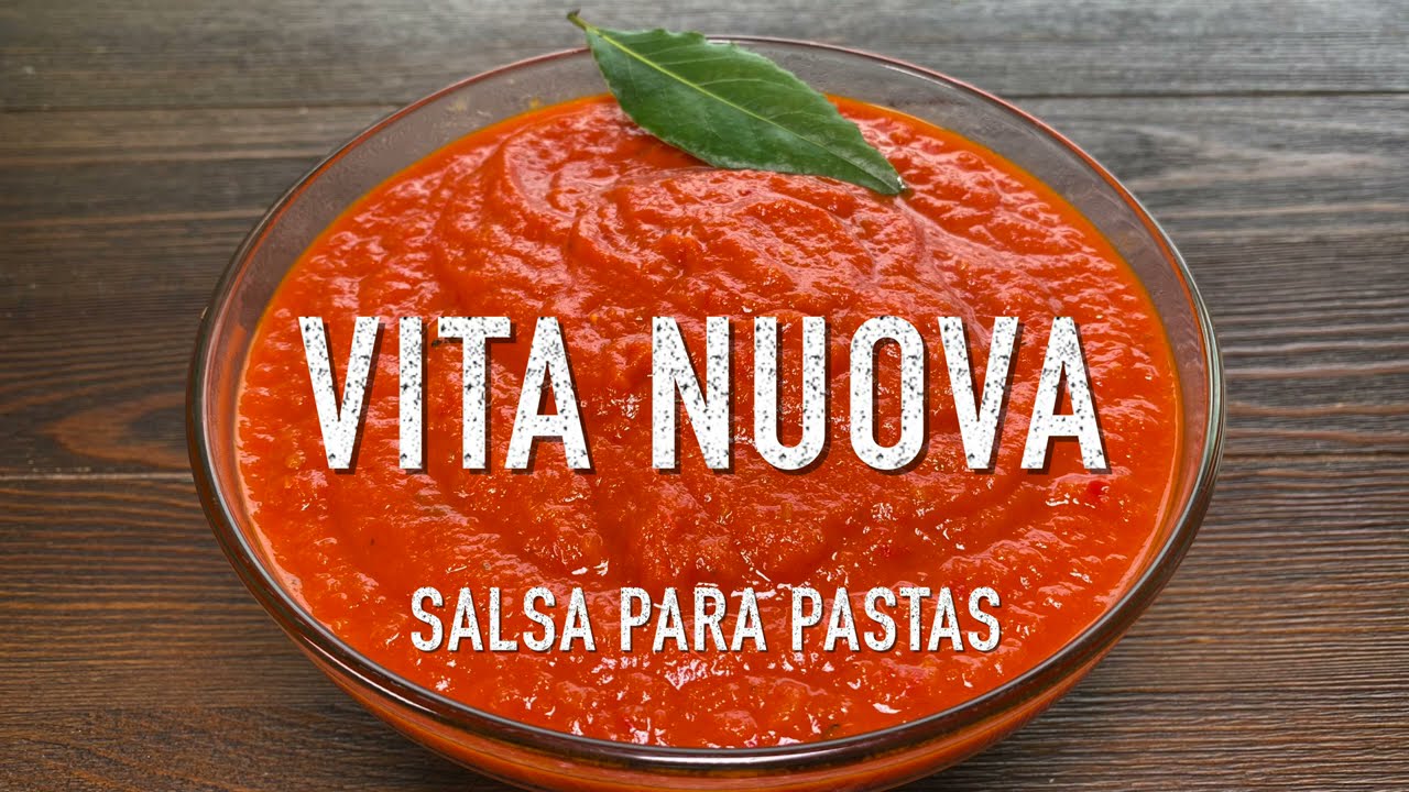 Salsa Vita Nuova Estilo Fujita | Cocina Con Fujita - YouTube