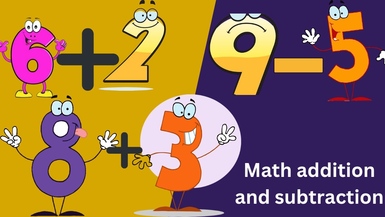 math addition and subtraction | learning mathematics | learning number ...